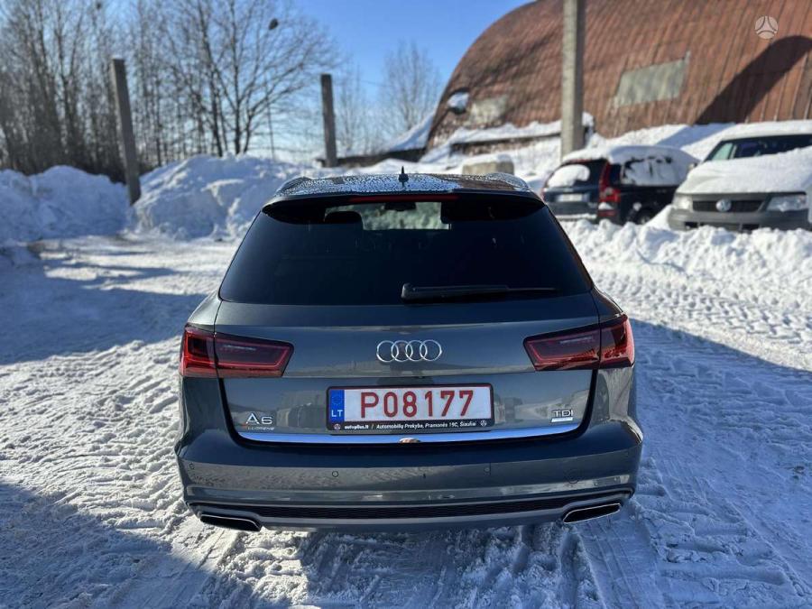 Grey Audi A6 2015 in Siauliai, with an engine capacity of 1.97 L and mileage of 264 thousand km for 12900 €, photo 9 on AUTOMOTO.COM.LV