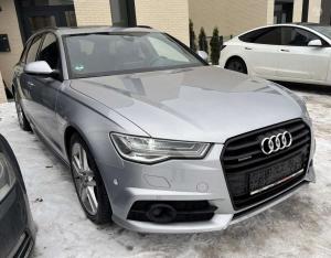 Grey Audi A6 2015 in Vilnius, with an engine capacity of 2.97 L and mileage of 210 thousand km for 10700 €, photo 3 on AUTOMOTO.COM.LV