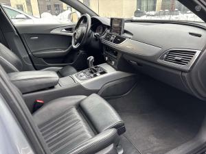 Grey Audi A6 2015 in Vilnius, with an engine capacity of 2.97 L and mileage of 210 thousand km for 10700 €, photo 9 on AUTOMOTO.COM.LV