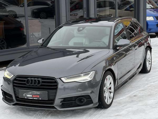 Grey Audi A6 2015 in Kedainiai, with an engine capacity of 2.97 L and mileage of 331 thousand km for 14250 €, photo 2 on AUTOMOTO.COM.LV