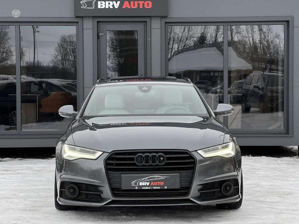 Grey Audi A6 2015 in Kedainiai, with an engine capacity of 2.97 L and mileage of 331 thousand km for 14250 €, photo 3 on AUTOMOTO.COM.LV