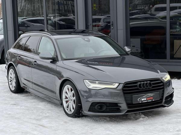 Grey Audi A6 2015 in Kedainiai, with an engine capacity of 2.97 L and mileage of 331 thousand km for 14250 €, photo 4 on AUTOMOTO.COM.LV