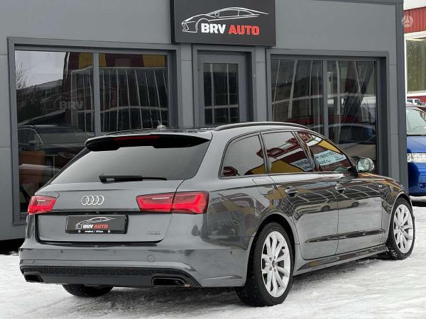 Grey Audi A6 2015 in Kedainiai, with an engine capacity of 2.97 L and mileage of 331 thousand km for 14250 €, photo 7 on AUTOMOTO.COM.LV