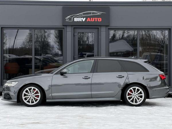 Grey Audi A6 2015 in Kedainiai, with an engine capacity of 2.97 L and mileage of 331 thousand km for 14250 €, photo 10 on AUTOMOTO.COM.LV