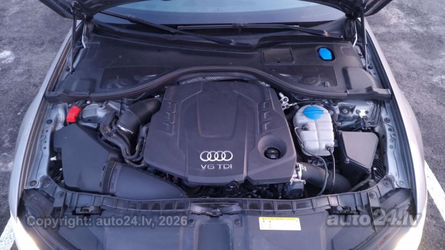 Grey Audi A6 2015 in Tallinn, with an engine capacity of 3.00 L and mileage of 228 thousand km for 13668 €, photo 14 on AUTOMOTO.COM.LV