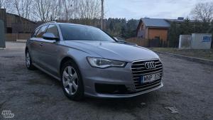 Pelēks Audi A6 2015 Kauņa, ar dzinēja tilpumu 3.00 L un nobraukumu 330 tūkst. km par 12000 €, foto  vietnē AUTOMOTO.COM.LV
