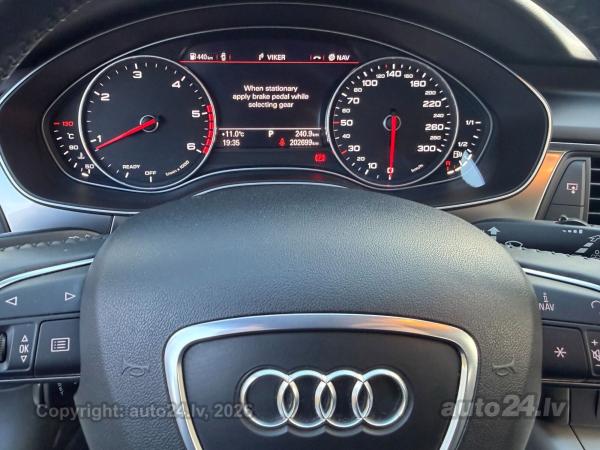 Grey Audi A6 2015 in Tallinn, with an engine capacity of 2.00 L and mileage of 203 thousand km for 13000 €, photo 10 on AUTOMOTO.COM.LV