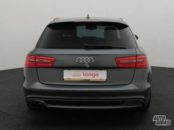 Grey Audi A6 2015 in Vilnius, with an engine capacity of 2.00 L and mileage of 267 thousand km for 11399 €, photo 5 on AUTOMOTO.COM.LV