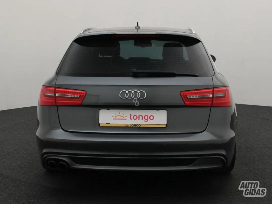 Grey Audi A6 2015 in Vilnius, with an engine capacity of 2.00 L and mileage of 267 thousand km for 11399 €, photo 6 on AUTOMOTO.COM.LV