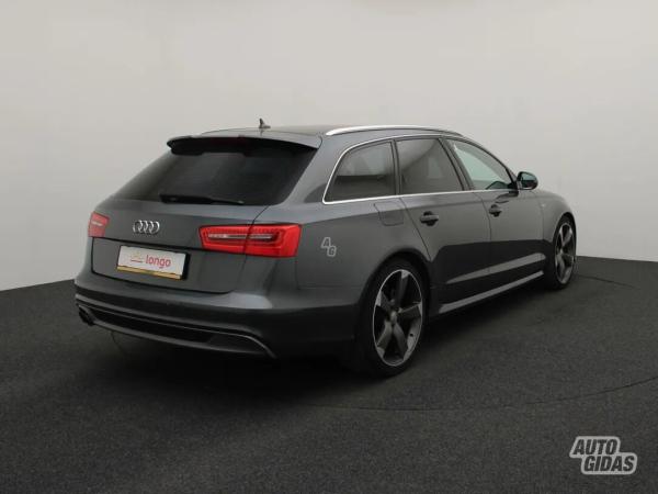 Grey Audi A6 2015 in Vilnius, with an engine capacity of 2.00 L and mileage of 267 thousand km for 11399 €, photo 8 on AUTOMOTO.COM.LV