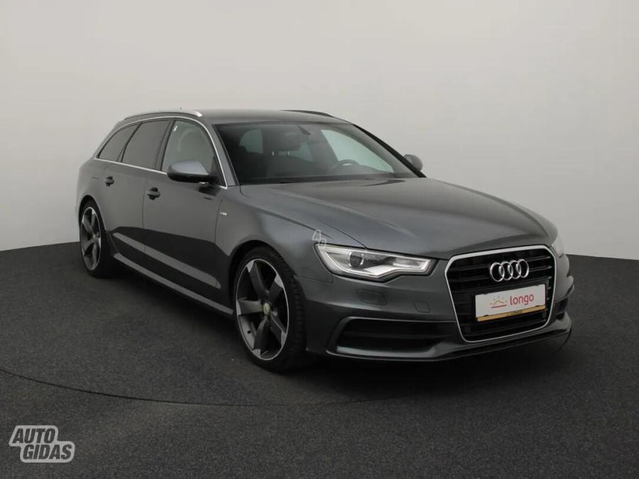 Grey Audi A6 2015 in Vilnius, with an engine capacity of 2.00 L and mileage of 267 thousand km for 11399 €, photo 11 on AUTOMOTO.COM.LV