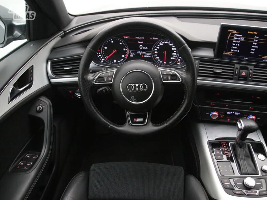 Grey Audi A6 2015 in Vilnius, with an engine capacity of 2.00 L and mileage of 267 thousand km for 11399 €, photo 18 on AUTOMOTO.COM.LV