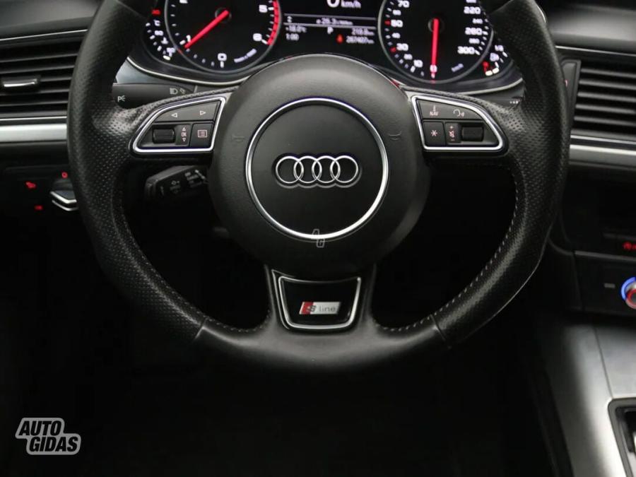 Grey Audi A6 2015 in Vilnius, with an engine capacity of 2.00 L and mileage of 267 thousand km for 11399 €, photo 19 on AUTOMOTO.COM.LV