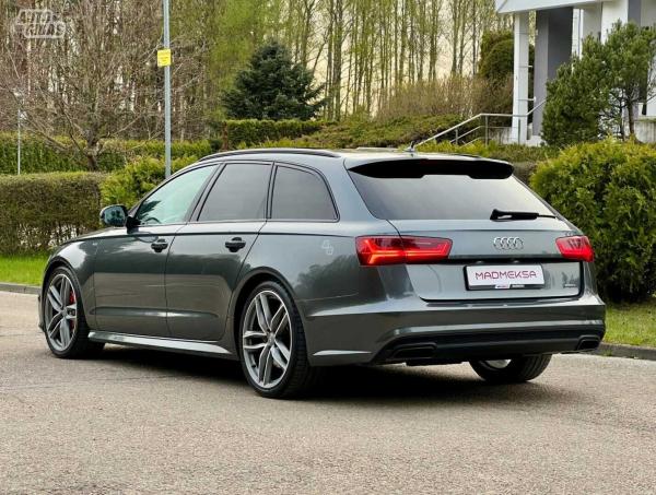Grey Audi A6 2015 in Vilnius, with an engine capacity of 3.00 L and mileage of 294 thousand km for 18450 €, photo 8 on AUTOMOTO.COM.LV
