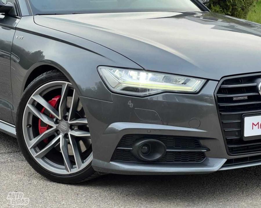 Grey Audi A6 2015 in Vilnius, with an engine capacity of 3.00 L and mileage of 294 thousand km for 18450 €, photo 18 on AUTOMOTO.COM.LV