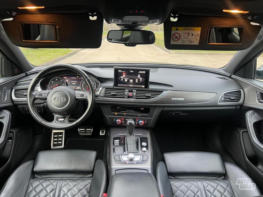 Grey Audi A6 2015 in Vilnius, with an engine capacity of 3.00 L and mileage of 294 thousand km for 18450 €, photo 23 on AUTOMOTO.COM.LV