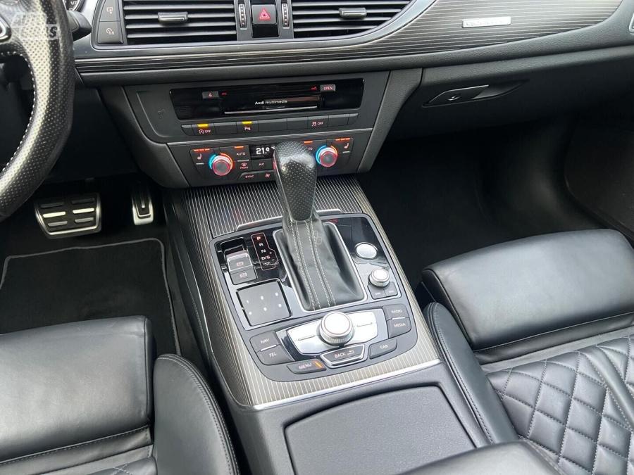 Grey Audi A6 2015 in Vilnius, with an engine capacity of 3.00 L and mileage of 294 thousand km for 18450 €, photo 28 on AUTOMOTO.COM.LV