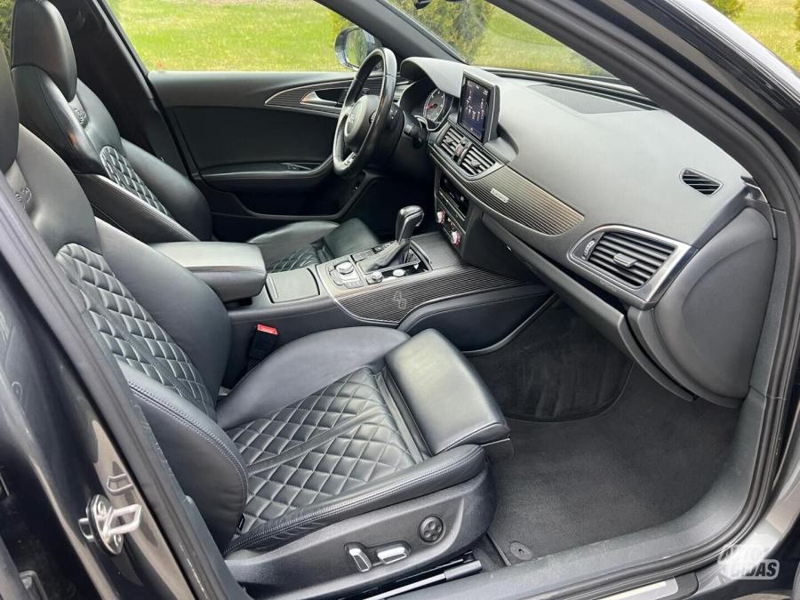 Grey Audi A6 2015 in Vilnius, with an engine capacity of 3.00 L and mileage of 294 thousand km for 18450 €, photo 30 on AUTOMOTO.COM.LV