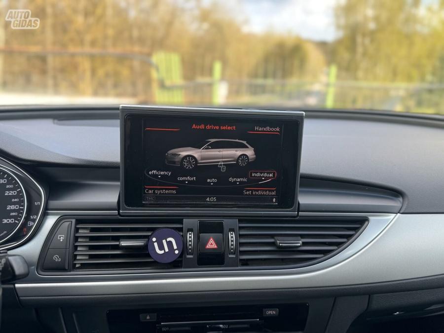 Pelēks Audi A6 2015 Viļņa, ar dzinēja tilpumu 2.00 L un nobraukumu 289 tūkst. km par 12200 €, foto 5 vietnē AUTOMOTO.COM.LV