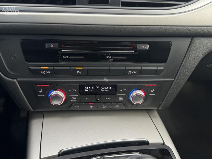 Pelēks Audi A6 2015 Viļņa, ar dzinēja tilpumu 2.00 L un nobraukumu 289 tūkst. km par 12200 €, foto 20 vietnē AUTOMOTO.COM.LV