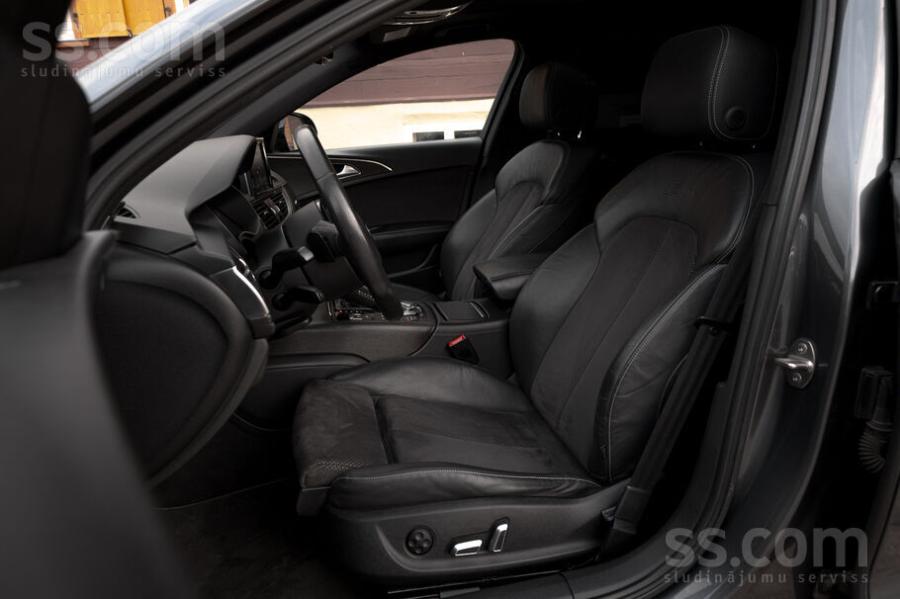 Grey Audi A6 2015 in Riga, with an engine capacity of 3.00 L and mileage of 0 thousand km for 13700 €, photo 9 on AUTOMOTO.COM.LV