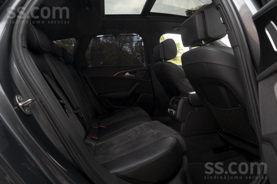 Grey Audi A6 2015 in Riga, with an engine capacity of 3.00 L and mileage of 0 thousand km for 13700 €, photo 12 on AUTOMOTO.COM.LV
