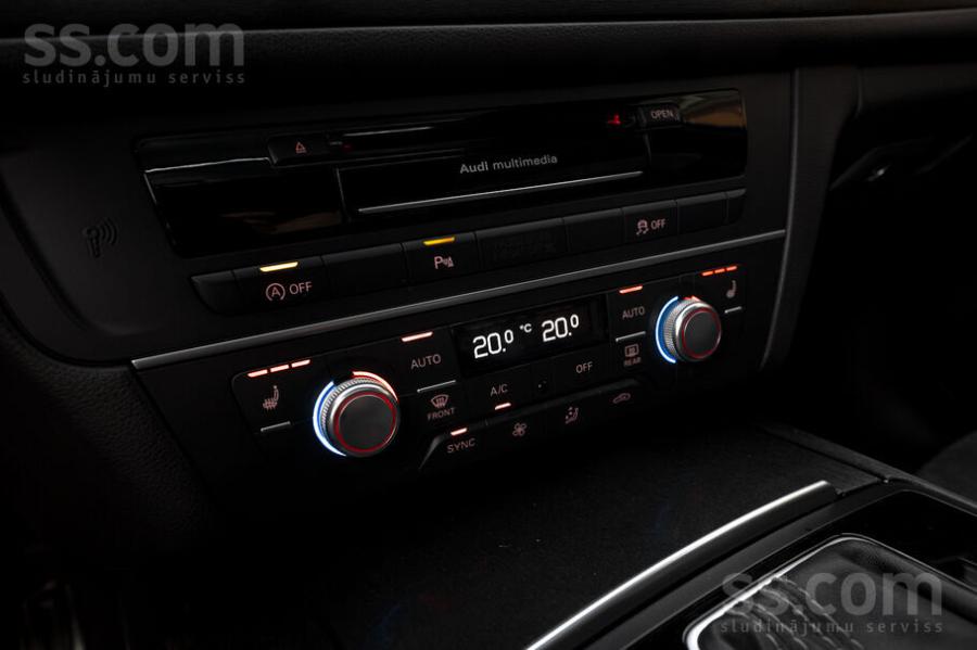 Grey Audi A6 2015 in Riga, with an engine capacity of 3.00 L and mileage of 0 thousand km for 13700 €, photo 18 on AUTOMOTO.COM.LV