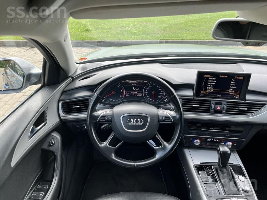Pelēks Audi A6 2015 Rīga, ar dzinēja tilpumu 3.00 L un nobraukumu 285 tūkst. km par 11600 €, foto 11 vietnē AUTOMOTO.COM.LV