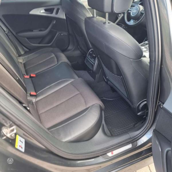 Grey Audi A6 2015 in Vilnius, with an engine capacity of 2.97 L and mileage of 266 thousand km for 14800 €, photo 7 on AUTOMOTO.COM.LV