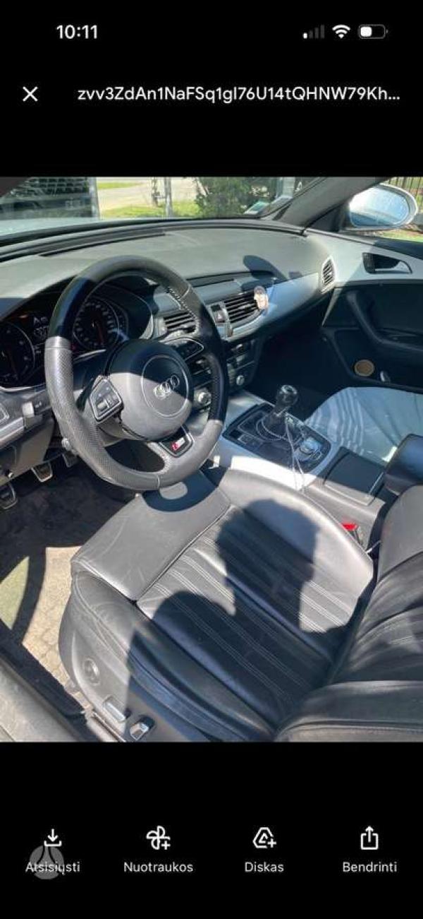 Pelēks Audi A6 2015 Šauļi, ar dzinēja tilpumu 1.97 L un nobraukumu 238 tūkst. km par 11800 €, foto 5 vietnē AUTOMOTO.COM.LV