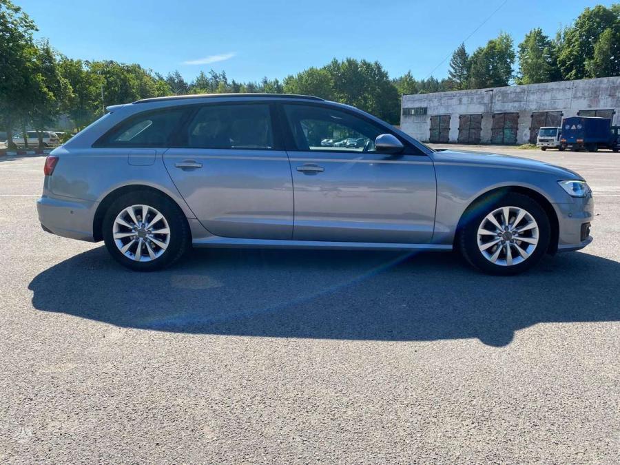 Grey Audi A6 2015 in Raseiniai, with an engine capacity of 1.97 L and mileage of 228 thousand km for 11300 €, photo 5 on AUTOMOTO.COM.LV
