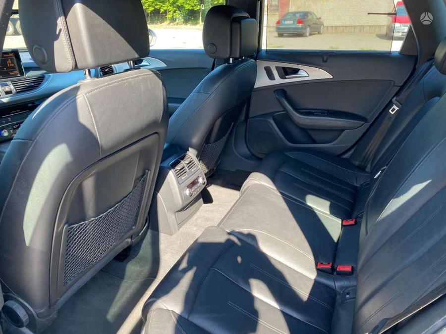 Grey Audi A6 2015 in Raseiniai, with an engine capacity of 1.97 L and mileage of 228 thousand km for 11300 €, photo 15 on AUTOMOTO.COM.LV