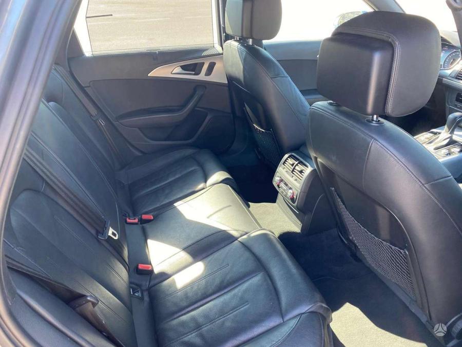 Grey Audi A6 2015 in Raseiniai, with an engine capacity of 1.97 L and mileage of 228 thousand km for 11300 €, photo 18 on AUTOMOTO.COM.LV