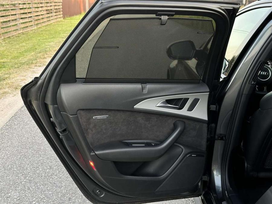 Grey Audi A6 2015 in Vilnius, with an engine capacity of 2.97 L and mileage of 215 thousand km for 18999 €, photo 23 on AUTOMOTO.COM.LV