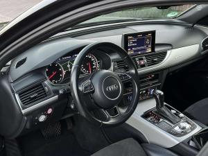 Grey Audi A6 2015 in Vilnius, with an engine capacity of 2.97 L and mileage of 215 thousand km for 18999 €, photo 38 on AUTOMOTO.COM.LV