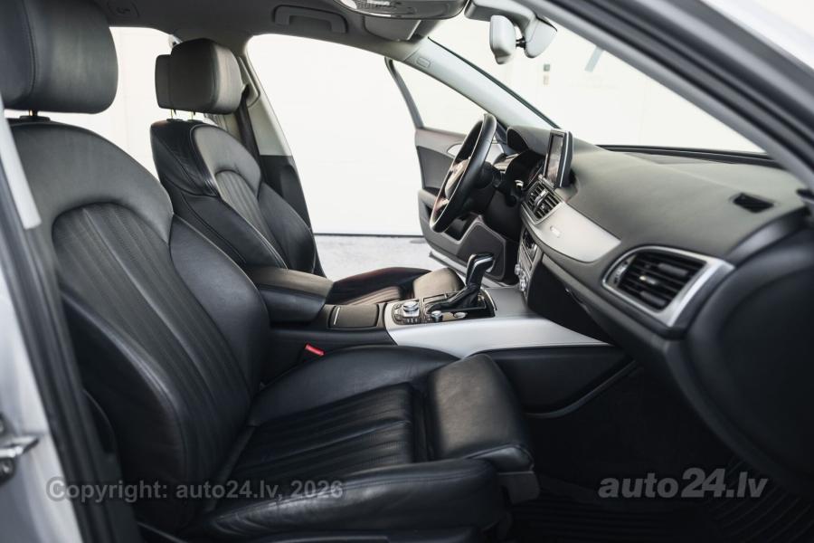 Grey Audi A6 2015 in Tallinn, with an engine capacity of 3.00 L and mileage of 228 thousand km for 12999 €, photo 11 on AUTOMOTO.COM.LV