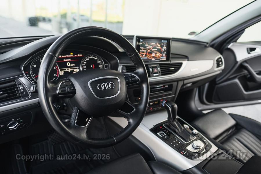 Grey Audi A6 2015 in Tallinn, with an engine capacity of 3.00 L and mileage of 228 thousand km for 12999 €, photo 16 on AUTOMOTO.COM.LV