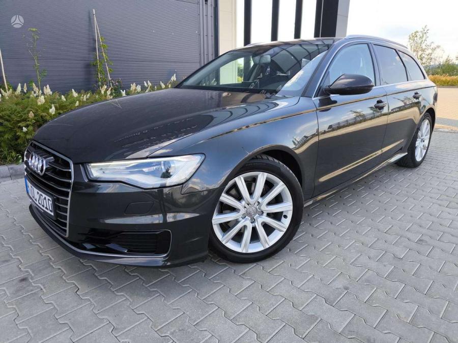 Pelēks Audi A6 2015 Viļņa, ar dzinēja tilpumu 1.97 L un nobraukumu 269 tūkst. km par 12500 €, foto 5 vietnē AUTOMOTO.COM.LV