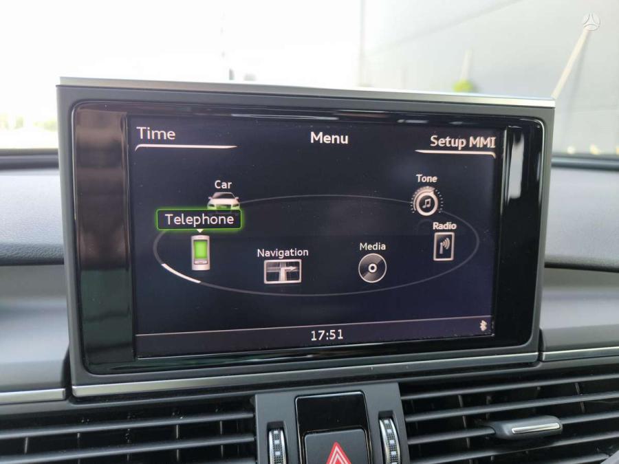 Pelēks Audi A6 2015 Viļņa, ar dzinēja tilpumu 1.97 L un nobraukumu 269 tūkst. km par 12500 €, foto 26 vietnē AUTOMOTO.COM.LV
