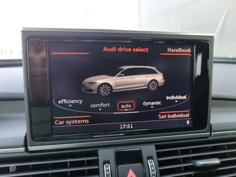 Pelēks Audi A6 2015 Viļņa, ar dzinēja tilpumu 1.97 L un nobraukumu 269 tūkst. km par 12500 €, foto 27 vietnē AUTOMOTO.COM.LV