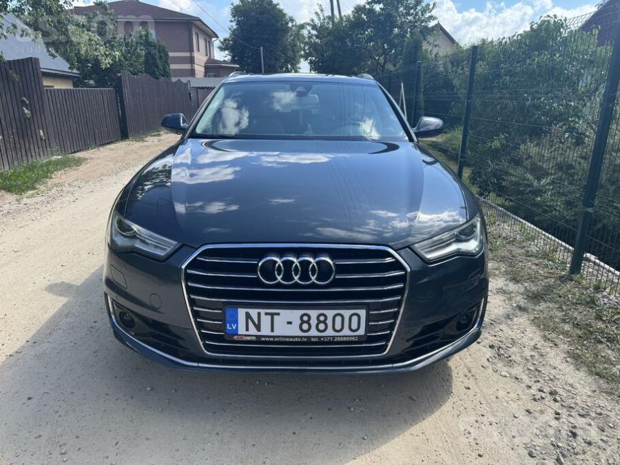Grey Audi A6 2015 in Rezekne, with an engine capacity of 3.00 L and mileage of 262 thousand km for 13900 €, photo 3 on AUTOMOTO.COM.LV