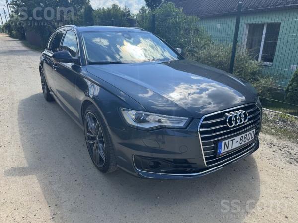 Grey Audi A6 2015 in Rezekne, with an engine capacity of 3.00 L and mileage of 262 thousand km for 13900 €, photo 3 on AUTOMOTO.COM.LV