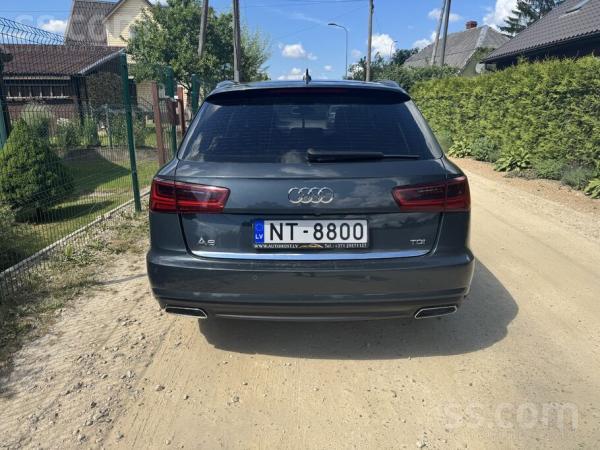 Grey Audi A6 2015 in Rezekne, with an engine capacity of 3.00 L and mileage of 262 thousand km for 13900 €, photo 5 on AUTOMOTO.COM.LV