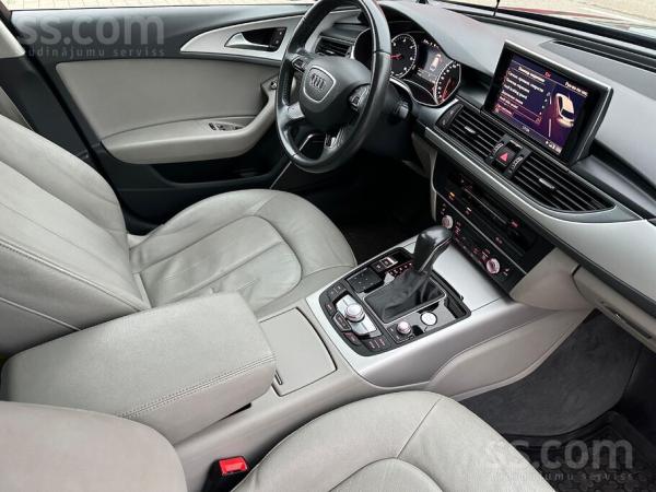 Grey Audi A6 2015 in Rezekne, with an engine capacity of 3.00 L and mileage of 262 thousand km for 13900 €, photo 9 on AUTOMOTO.COM.LV