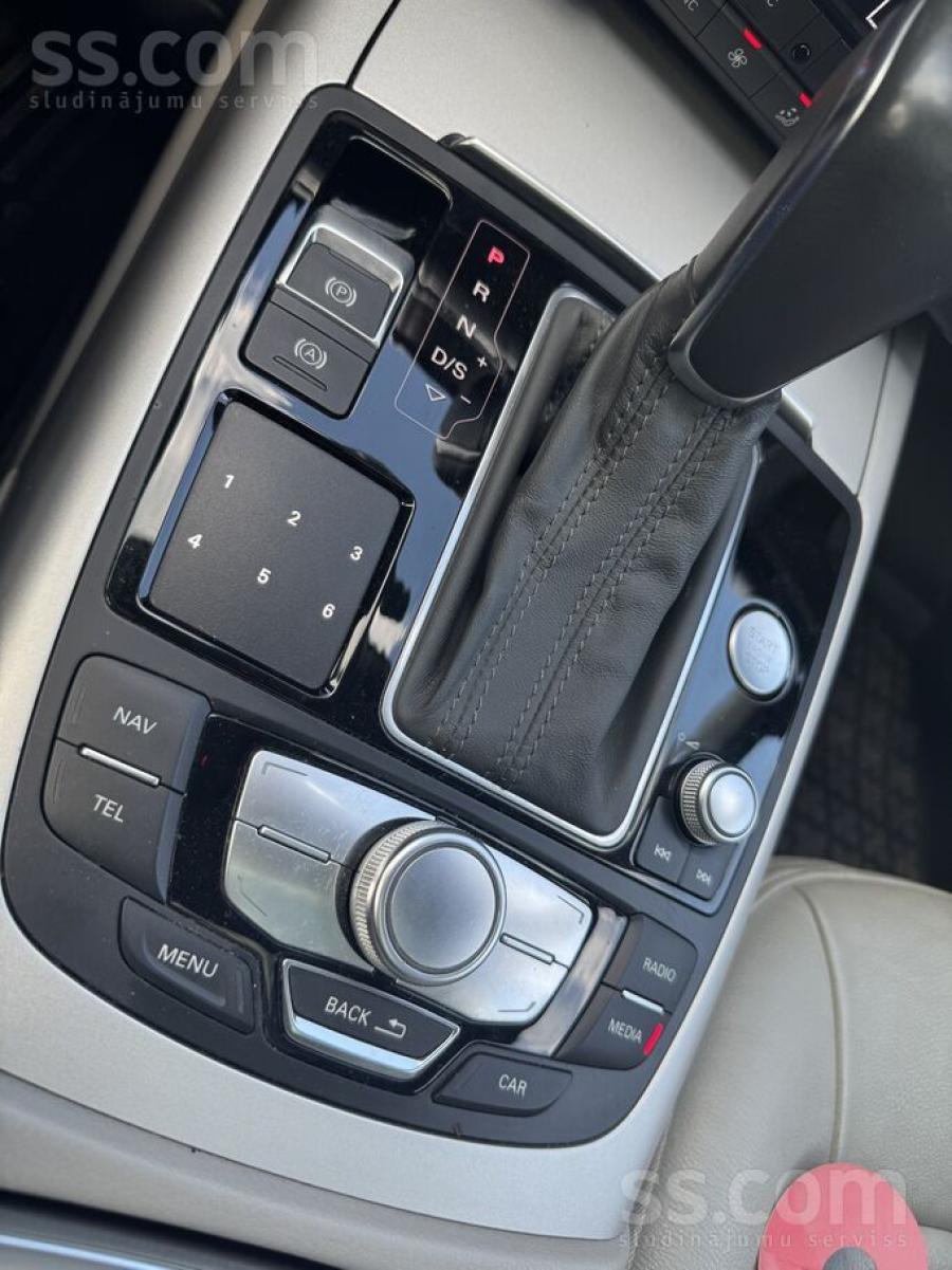Grey Audi A6 2015 in Rezekne, with an engine capacity of 3.00 L and mileage of 262 thousand km for 13900 €, photo 27 on AUTOMOTO.COM.LV