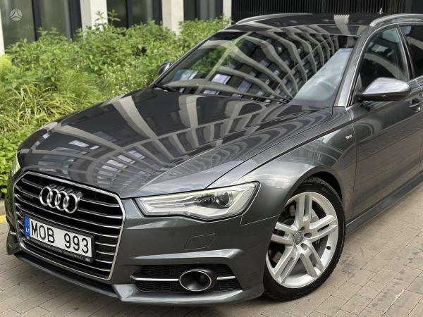 Pelēks Audi A6 2015 Viļņa, ar dzinēja tilpumu 2.97 L un nobraukumu 254 tūkst. km par 11800 €, foto 2 vietnē AUTOMOTO.COM.LV