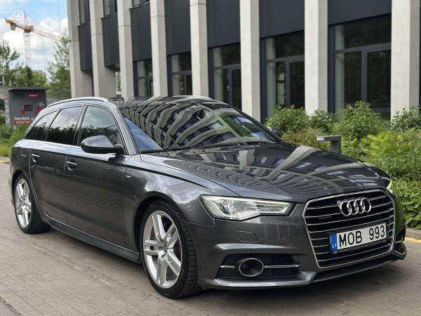 Pelēks Audi A6 2015 Viļņa, ar dzinēja tilpumu 2.97 L un nobraukumu 254 tūkst. km par 11800 €, foto 9 vietnē AUTOMOTO.COM.LV