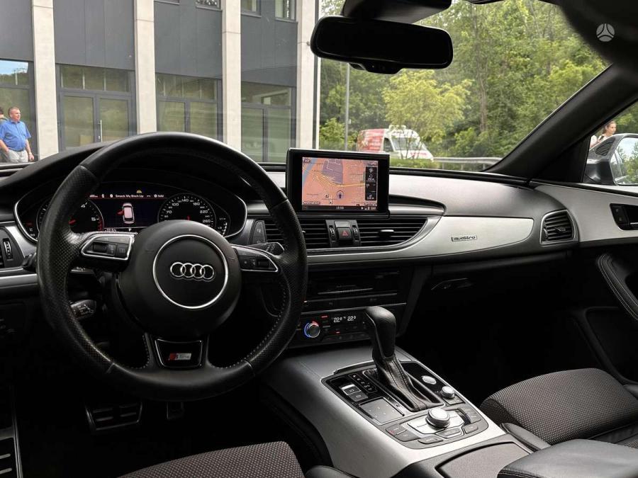 Серый Ауди А6 2015 в Вильнюс, объемом двигателя 2.97 л и пробегом 254 тыс. км за 11800 €, фото 29 на AUTOMOTO.COM.LV