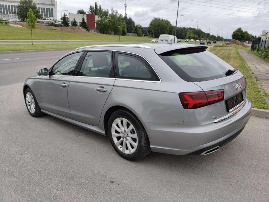 Grey Audi A6 2015 in Kaunas, with an engine capacity of 1.97 L and mileage of 235 thousand km for 10950 €, photo 7 on AUTOMOTO.COM.LV