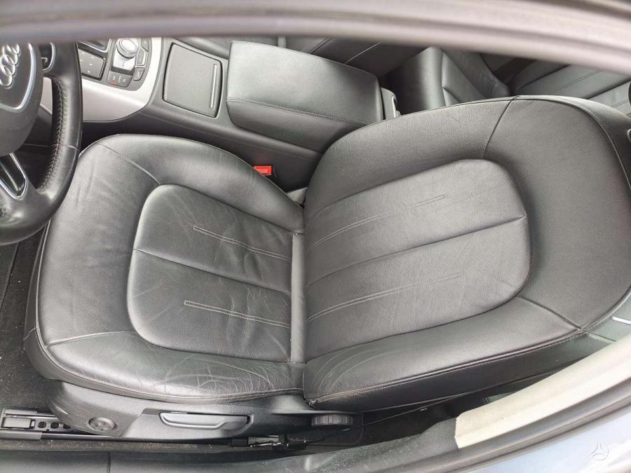 Grey Audi A6 2015 in Kaunas, with an engine capacity of 1.97 L and mileage of 235 thousand km for 10950 €, photo 14 on AUTOMOTO.COM.LV